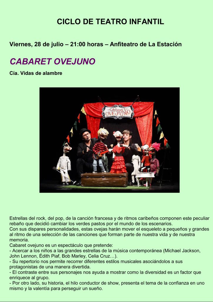 Títeres y marionetas: «Cabaret ovejuno» – San Martín de Valdeiglesias